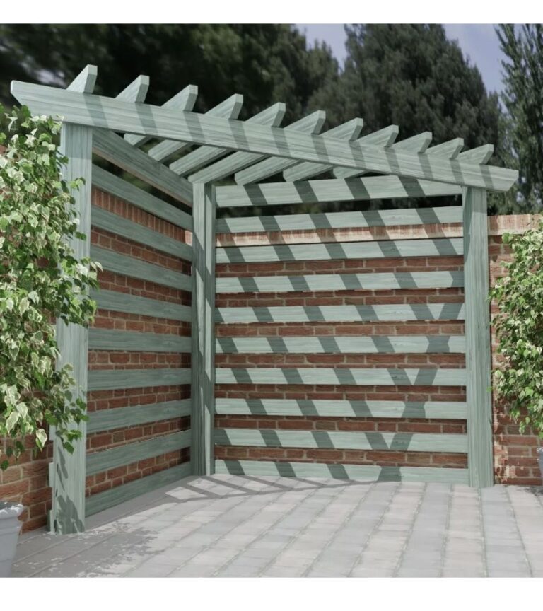 Enhance Your Outdoor Space: 25 Must-See Corner Pergola Ideas – Garden Ideas