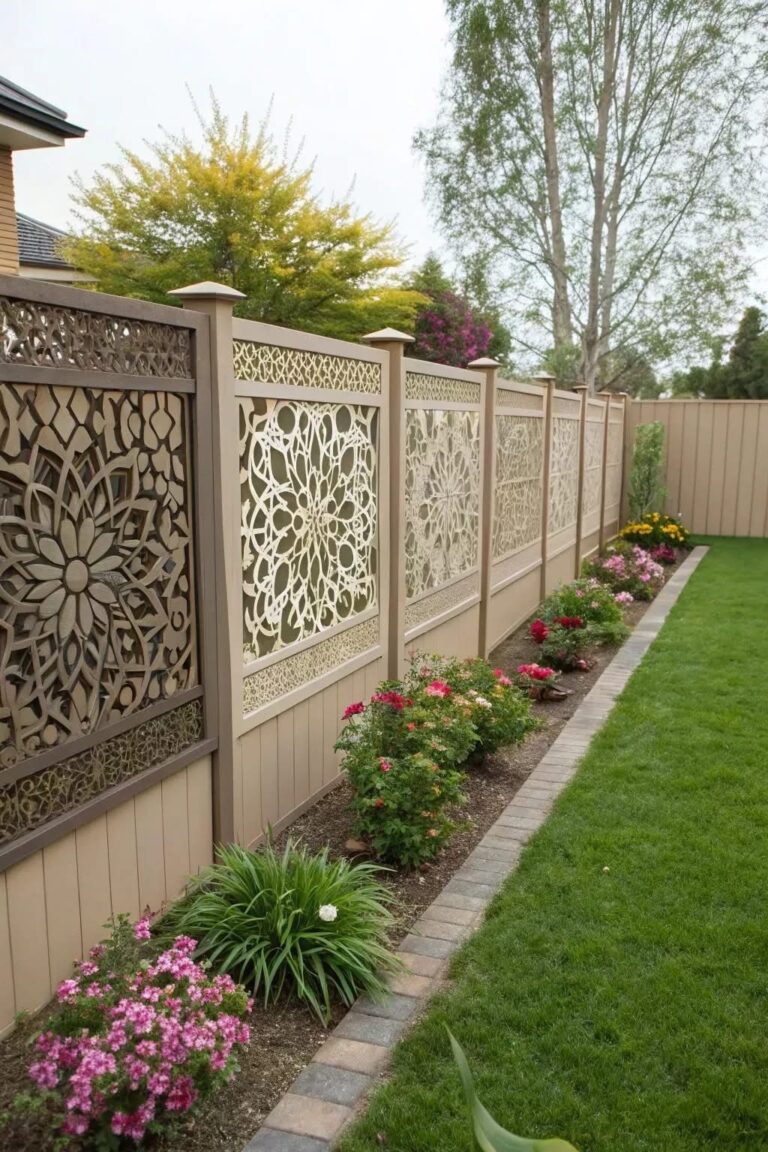 20 Creative Fence Ideas to Elevate Your Outdoor Space – Garden Ideas