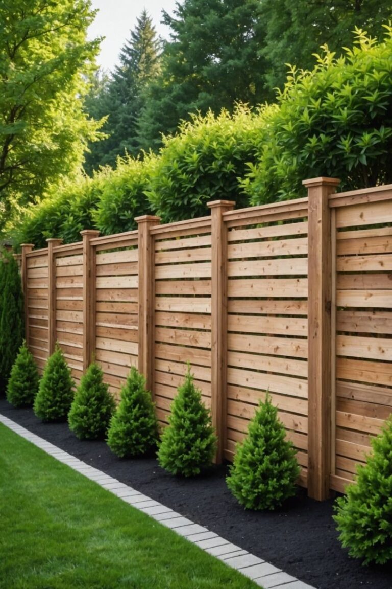 20 Creative Fence Ideas to Elevate Your Outdoor Space – Garden Ideas